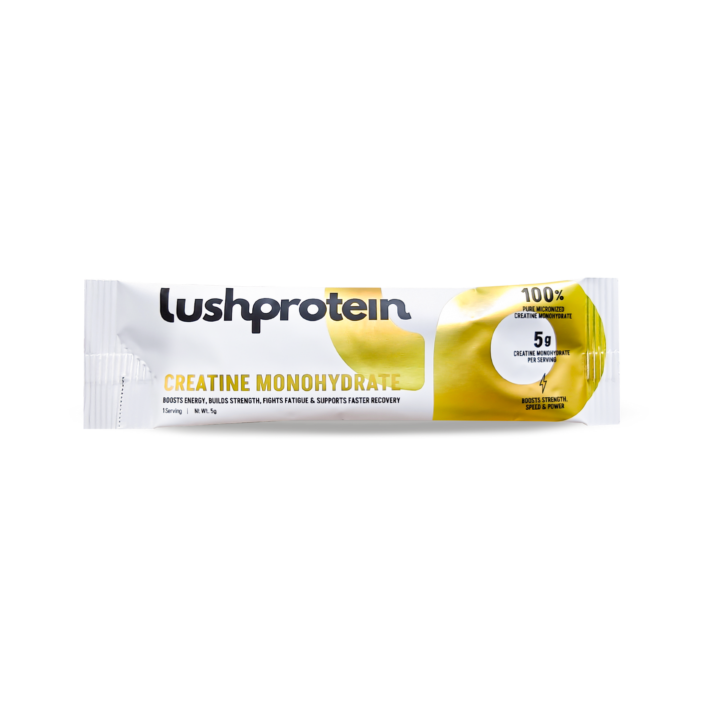 CREATINE MONOHYDRATE SINGLE SERVE – lushprotein