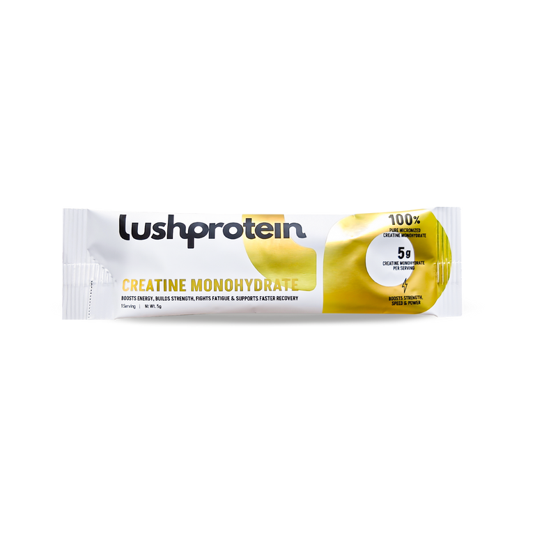 CREATINE MONOHYDRATE SINGLE SERVE – lushprotein